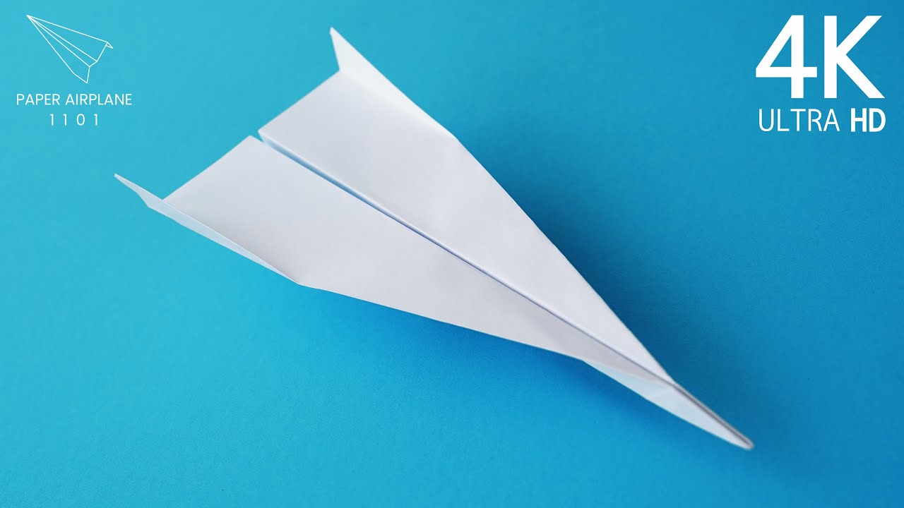 How To Make An Easy Paper Airplane - The best paper airplane in the ...