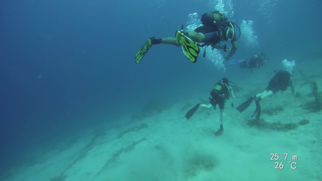 Diving in Turkey (Kaş) - Day 3 - Dive 4 - YouTube