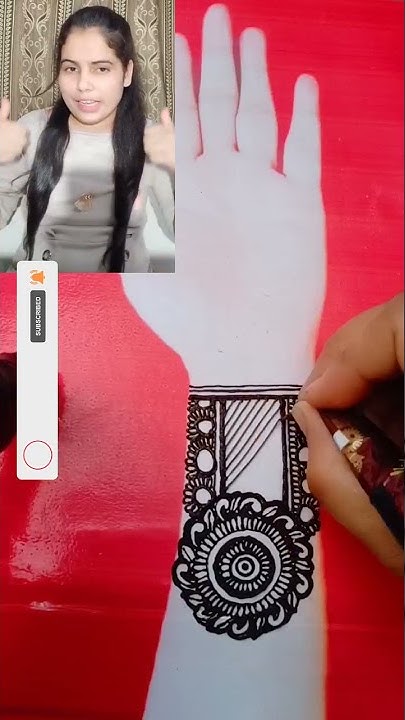 beautiful bridal hinna mehndi Designs ll hinna Mehndi - YouTube