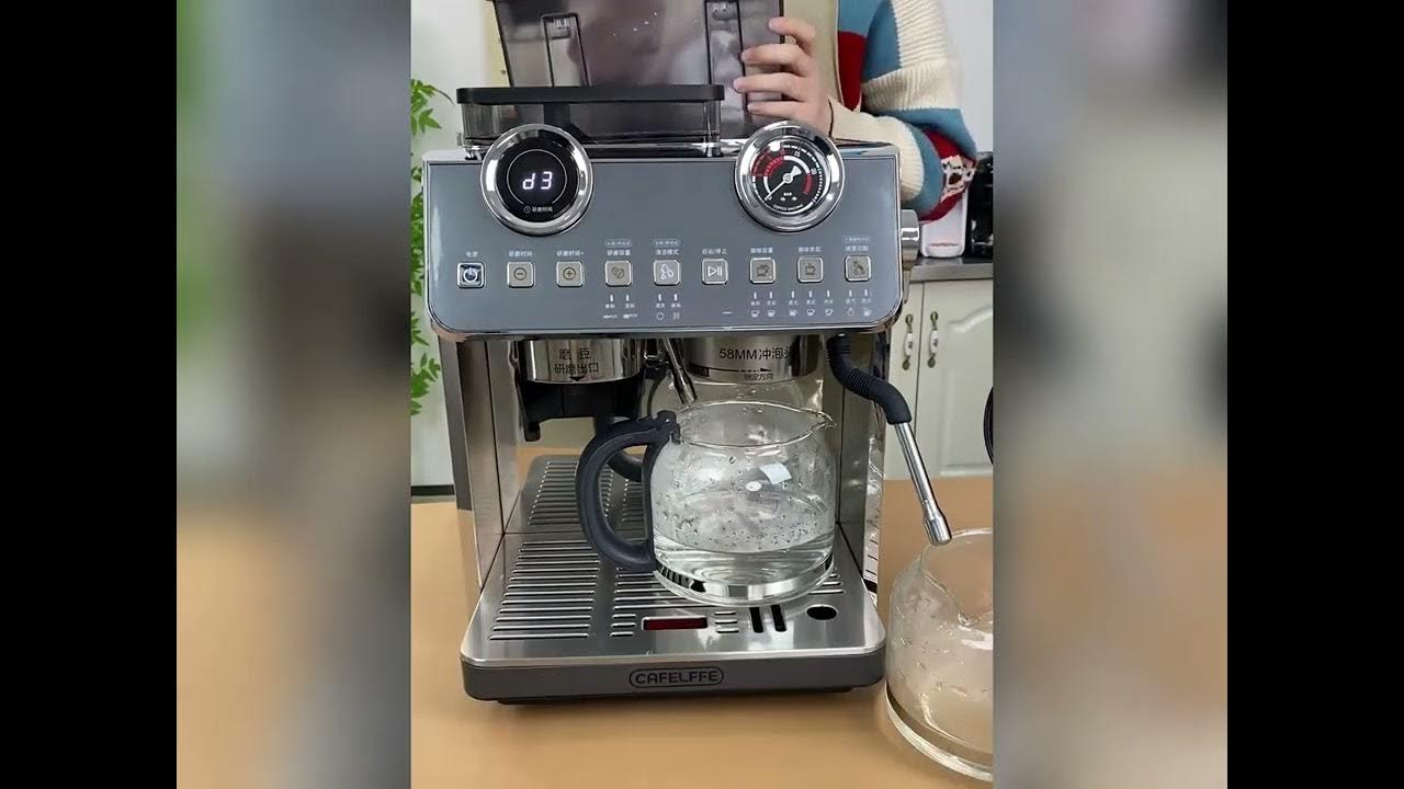 How To Descale The Barista Espresso Machine of Cafelffe MK-608 ? - YouTube