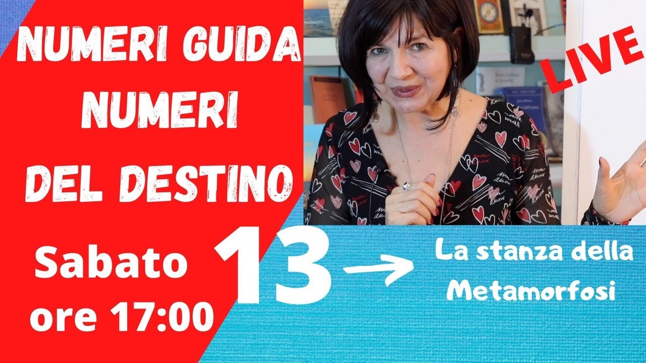 LIVE: "Numeri Guida, Numeri del Destino" (13 la Stanza della ...