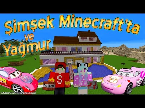 Şimşek ile Yağmur Minecraft Maceraları Çizgi Film İzle Yeni Bölüm