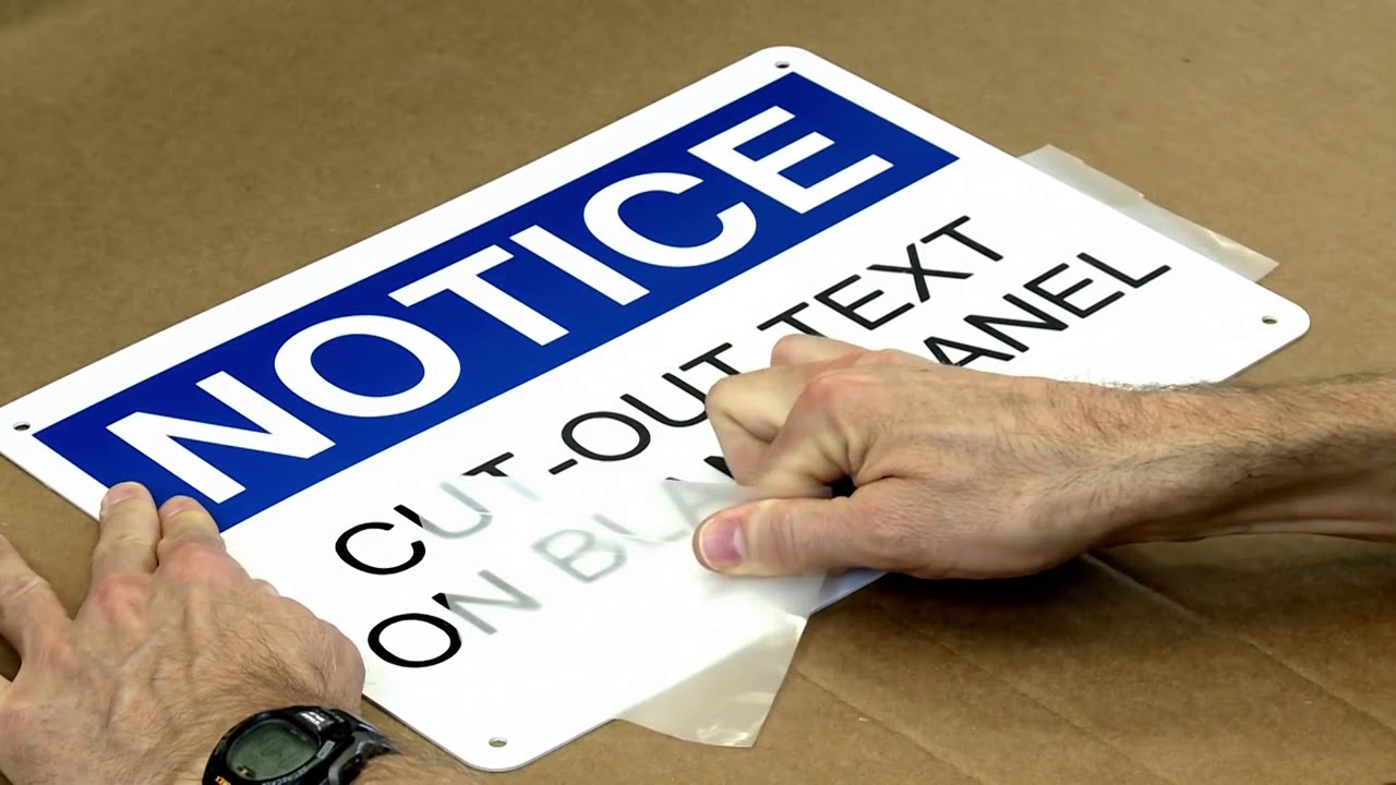 BBP37 Sign & Label Printer&Cut - YouTube