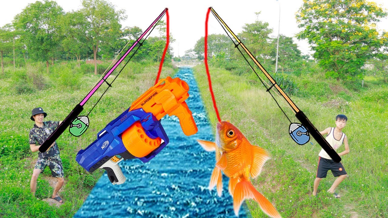 Kids Go Fishing Funny Baby & Carp Fish Nursery Rhymes Song for Children ...