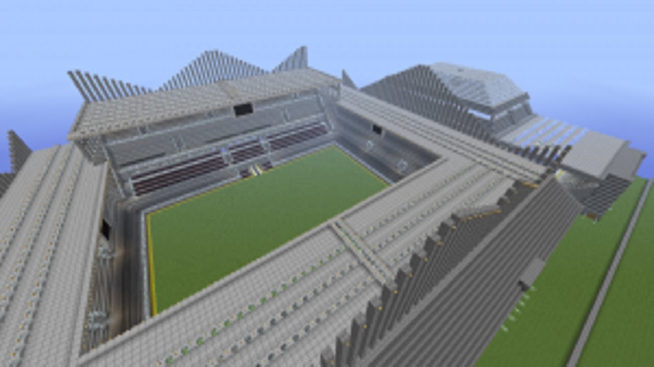 Minecraft - Stadium (Sport Center) Map Presentation and Download - YouTube