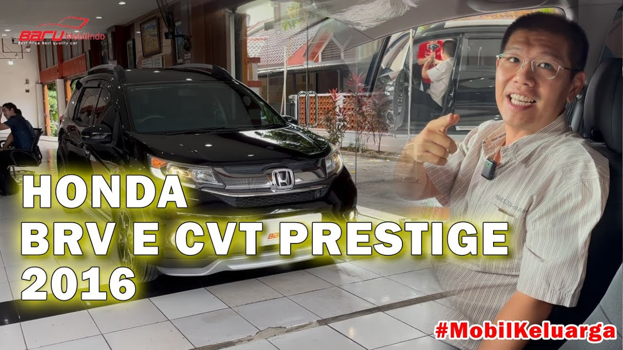 Honda BRV E CVT PRESTIGE 2016 - YouTube