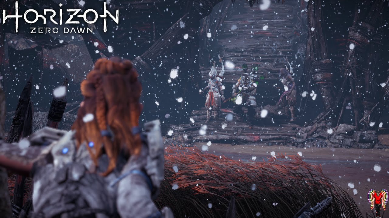 Horizon Zero Dawn: The Frozen Wilds - Bandit Camp - Stone Yield - YouTube