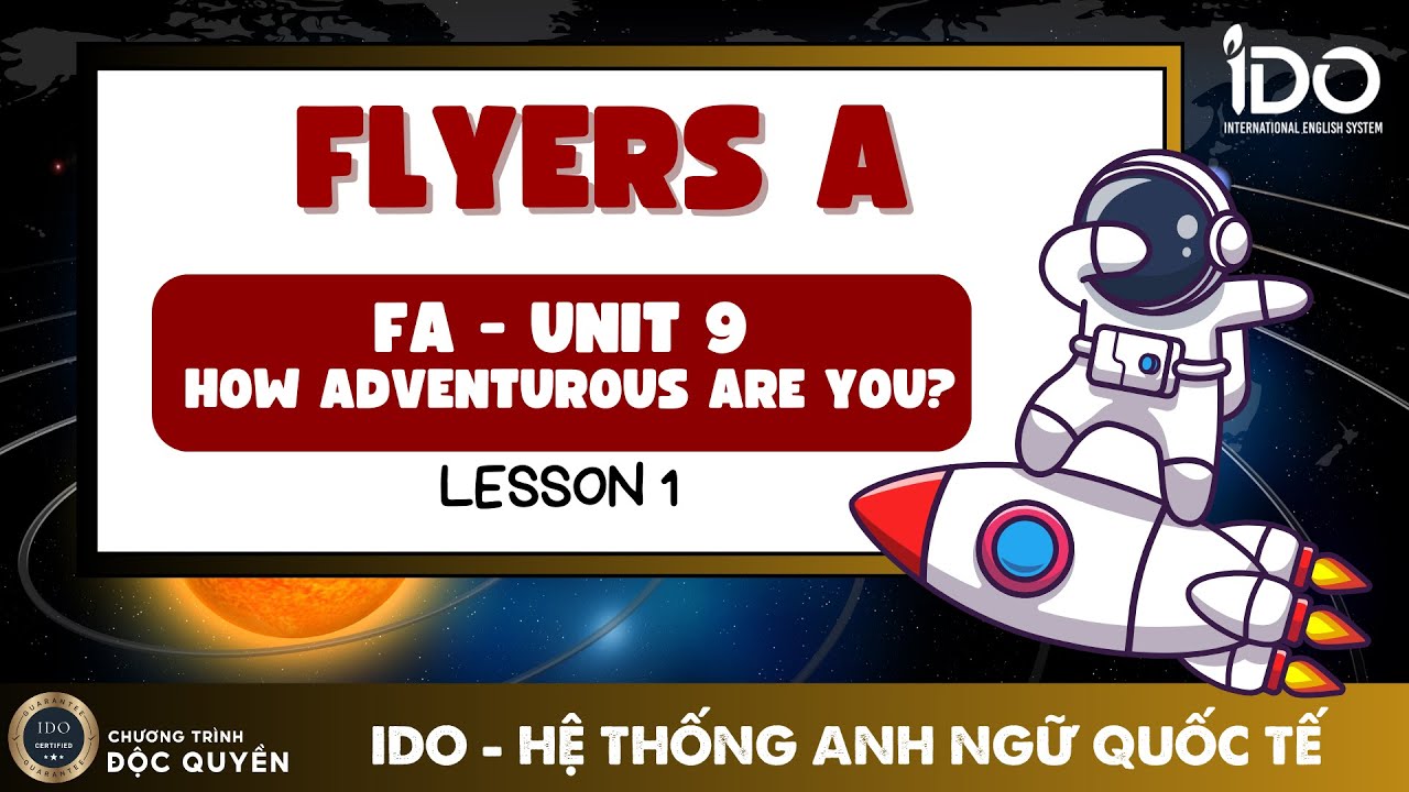 FA | UNIT 9 - BIG ENGLISH 5 | IDO English Center - YouTube
