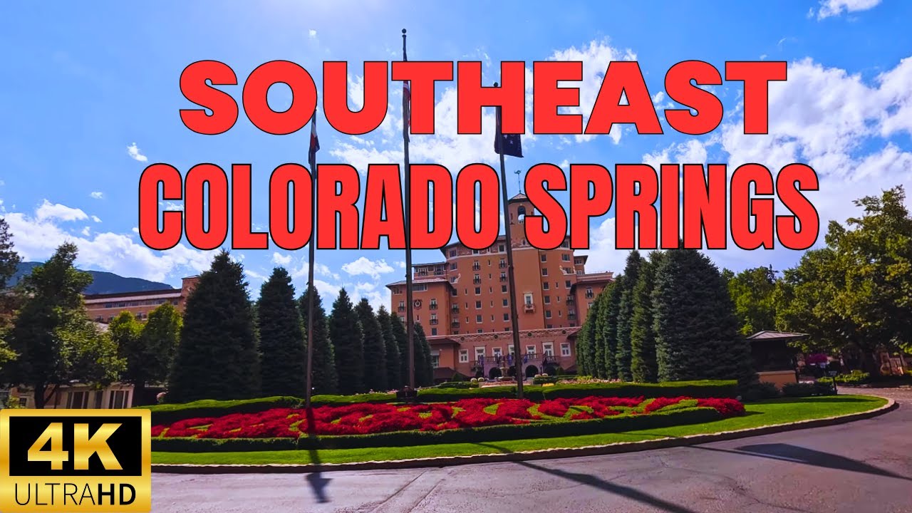 4K Driving Tour | Scenic Drive Through Southeast Colorado Springs ...