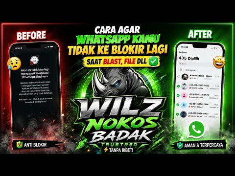 😱CARA AGAR WHATSAPP TIDAK KE BLOKIR LAGI | COCOK BUAT  FREELANCE |ANTI BANNED | UPDATE TERBARU 2026🔥