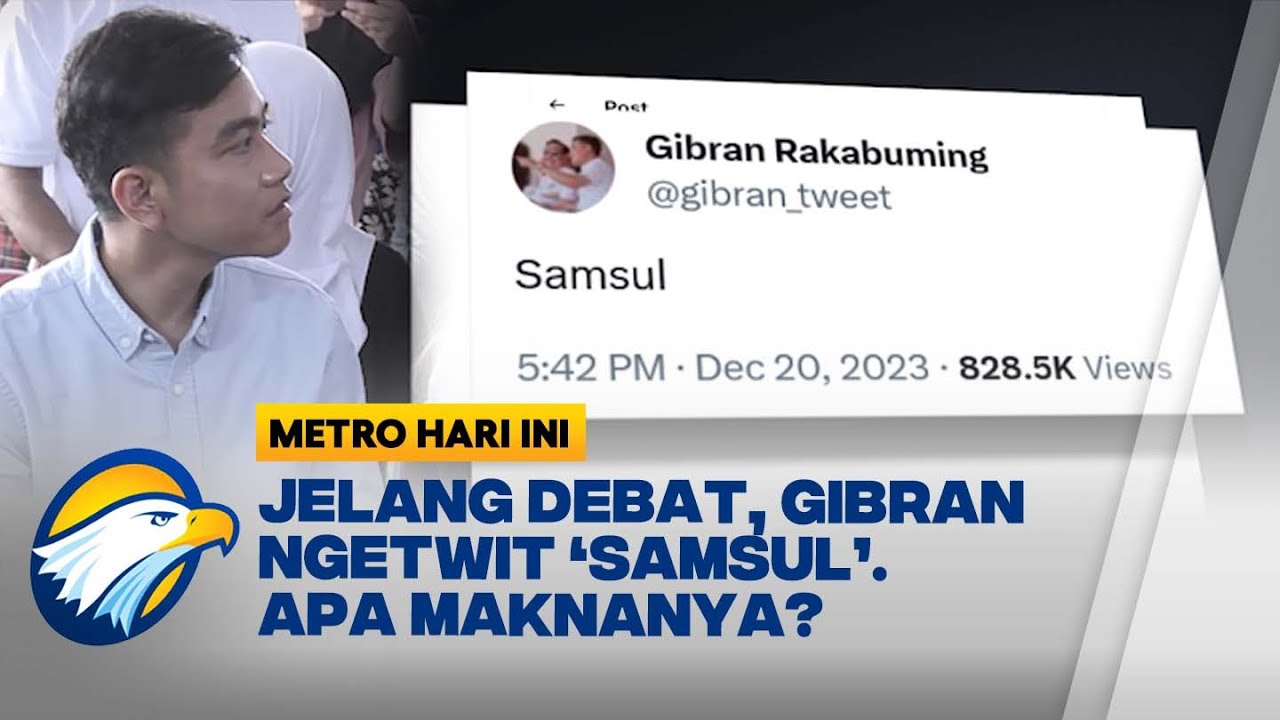 Cuitan Gibran Viral Dimedia Sosial, Apa Maknanya? - YouTube