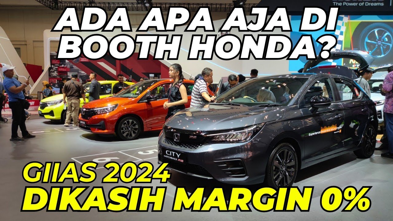 Banyak Kejutan di Booth Honda! 3 Mobil Listrik di Pamerkan, Free Tiket ...