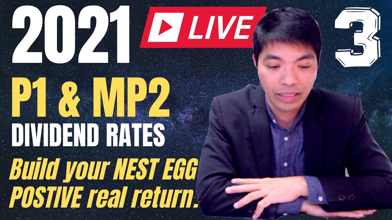 Part 3 - 2021 Dividend Rate for P1 and MP2 Declared by PagIBIG - YouTube