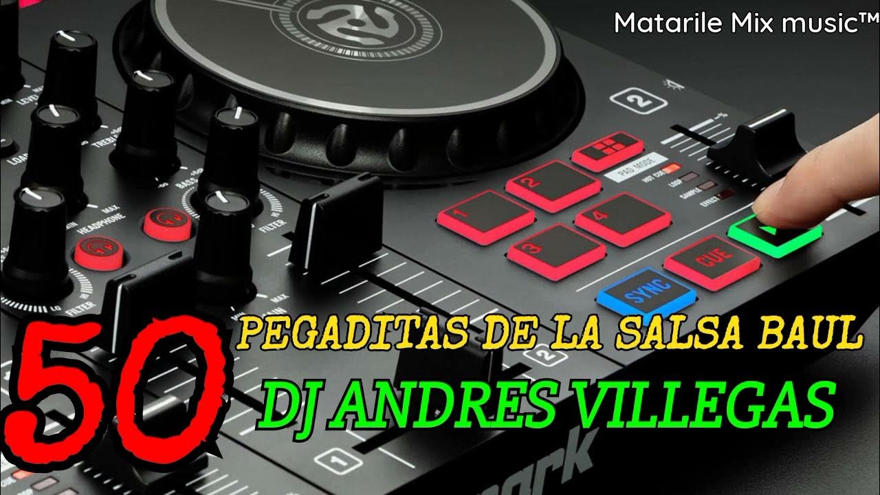 50 PEGADITAS DE LA SALSA BAUL, DJ ANDRES VILLEGAS - YouTube