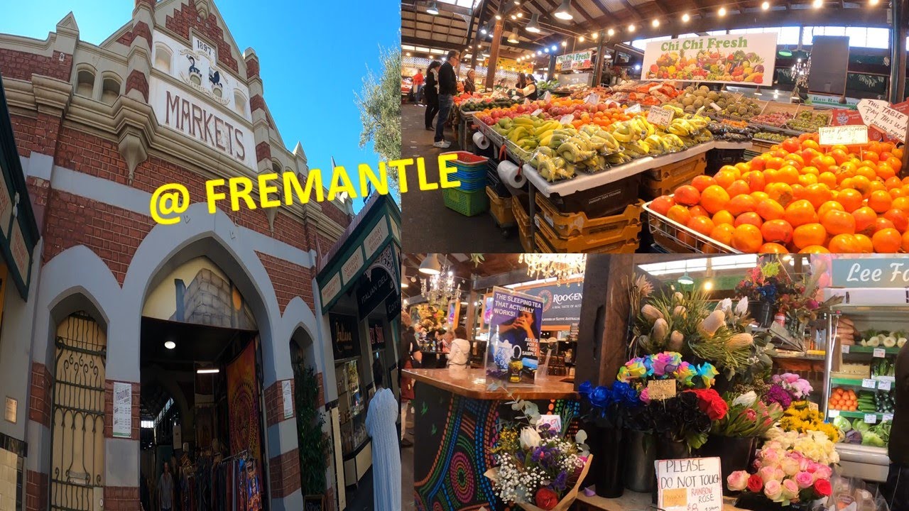 FREMANTLE MARKET/ PERTH WESTERN AUSTRALIA - YouTube
