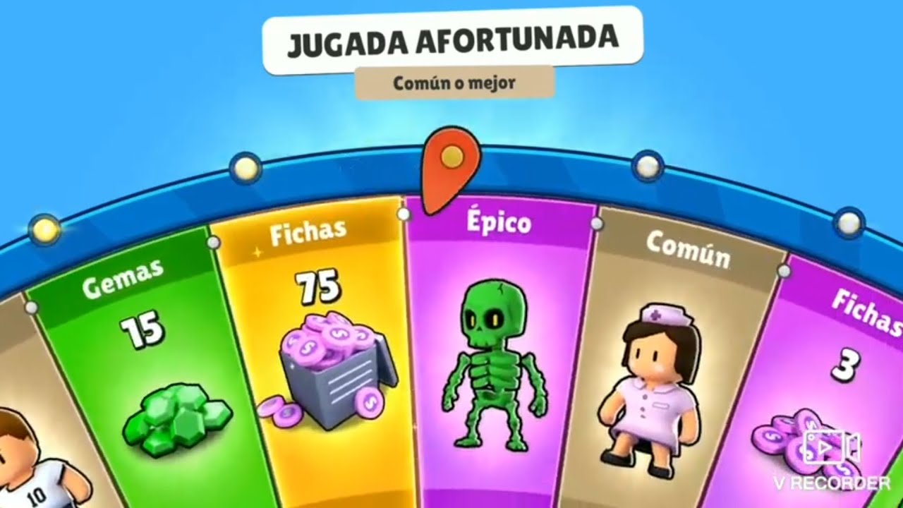 Muchas Tiradas a la Ruleta de STUMBLE GUYS - YouTube