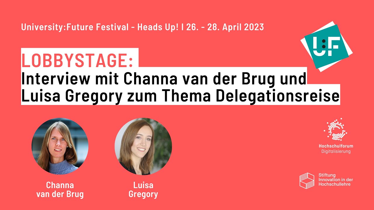 Interview mit Channa van der Burg und Luisa Gregory - U:FF 2023 - YouTube