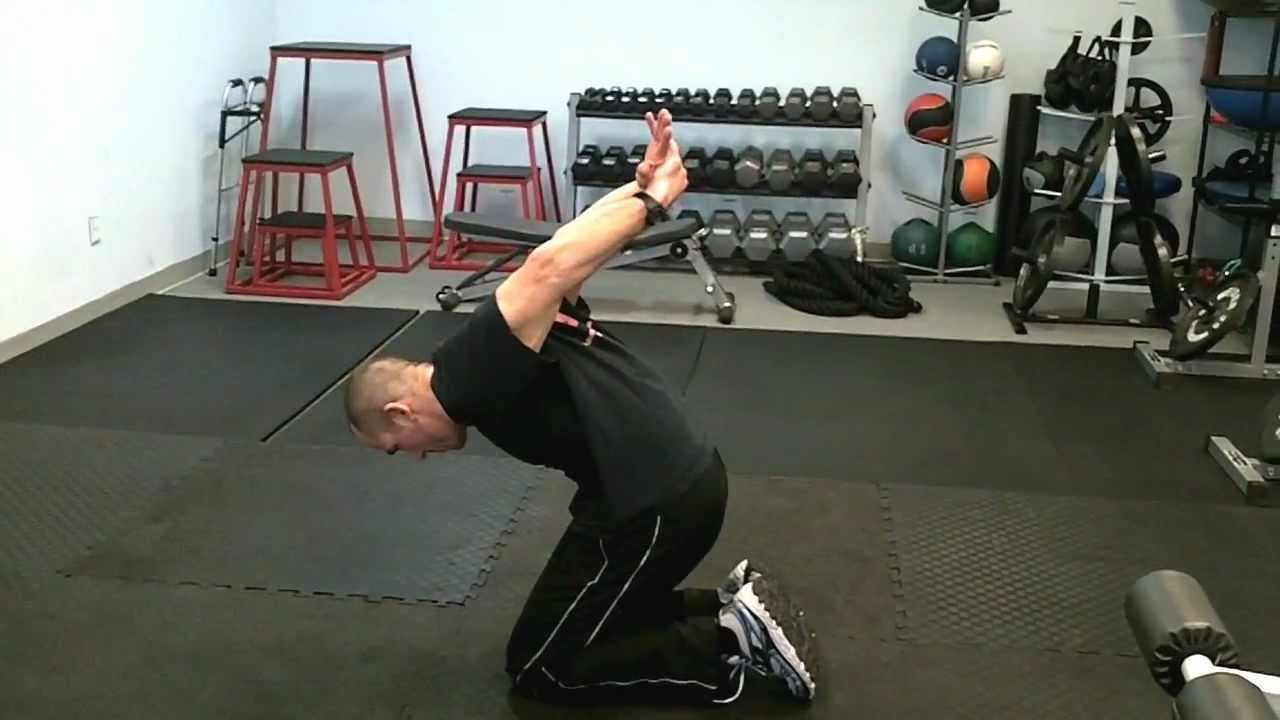 Behind the Back Stretch - YouTube