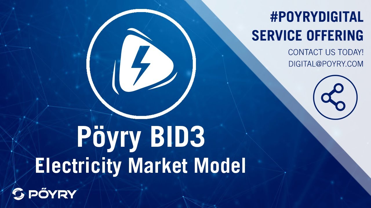 Poyry's Power Market Modelling Suite - BID3 - YouTube