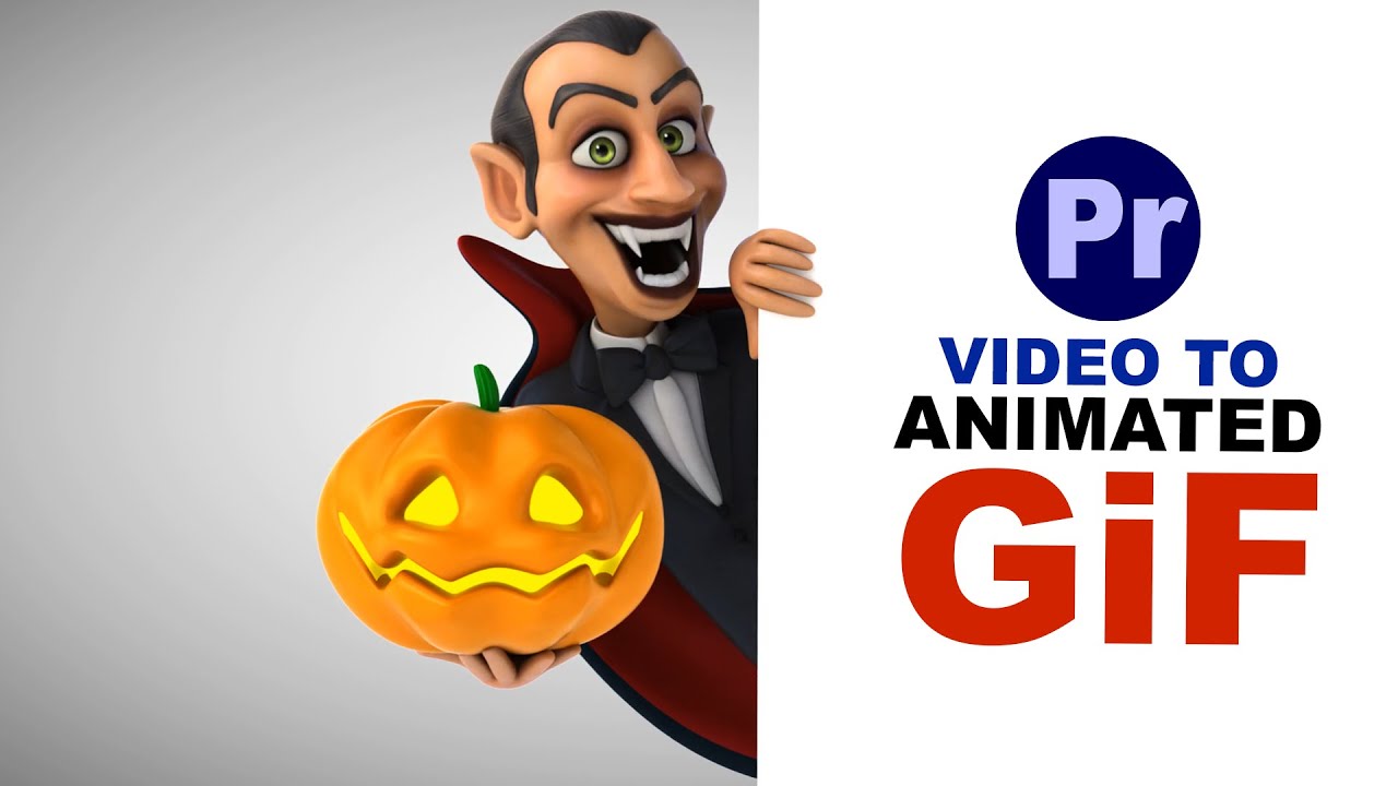 How to Convert Video to Animated GIF in Adobe Premiere Pro - YouTube