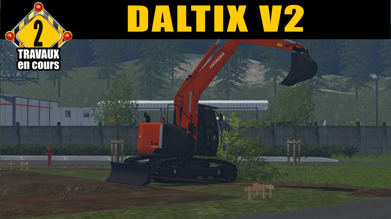 Farming Simulator 15 / Pack VRD by FT Modding / EP 2 /TRAVAUX PUBLIC ...