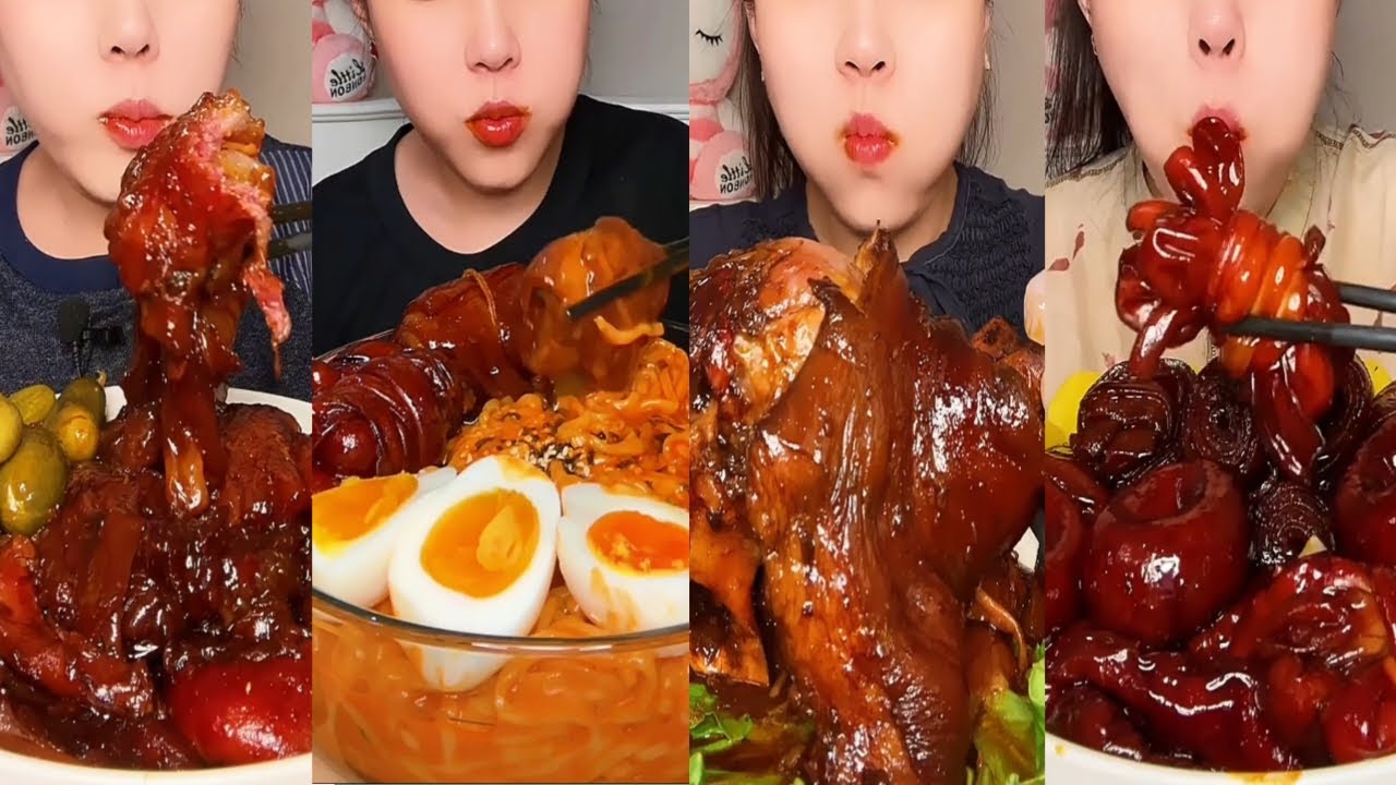 Chinese Calf Hoof Muscle, Noodles, Egg, Pig Elbow, Lamb Intestine & Pig ...