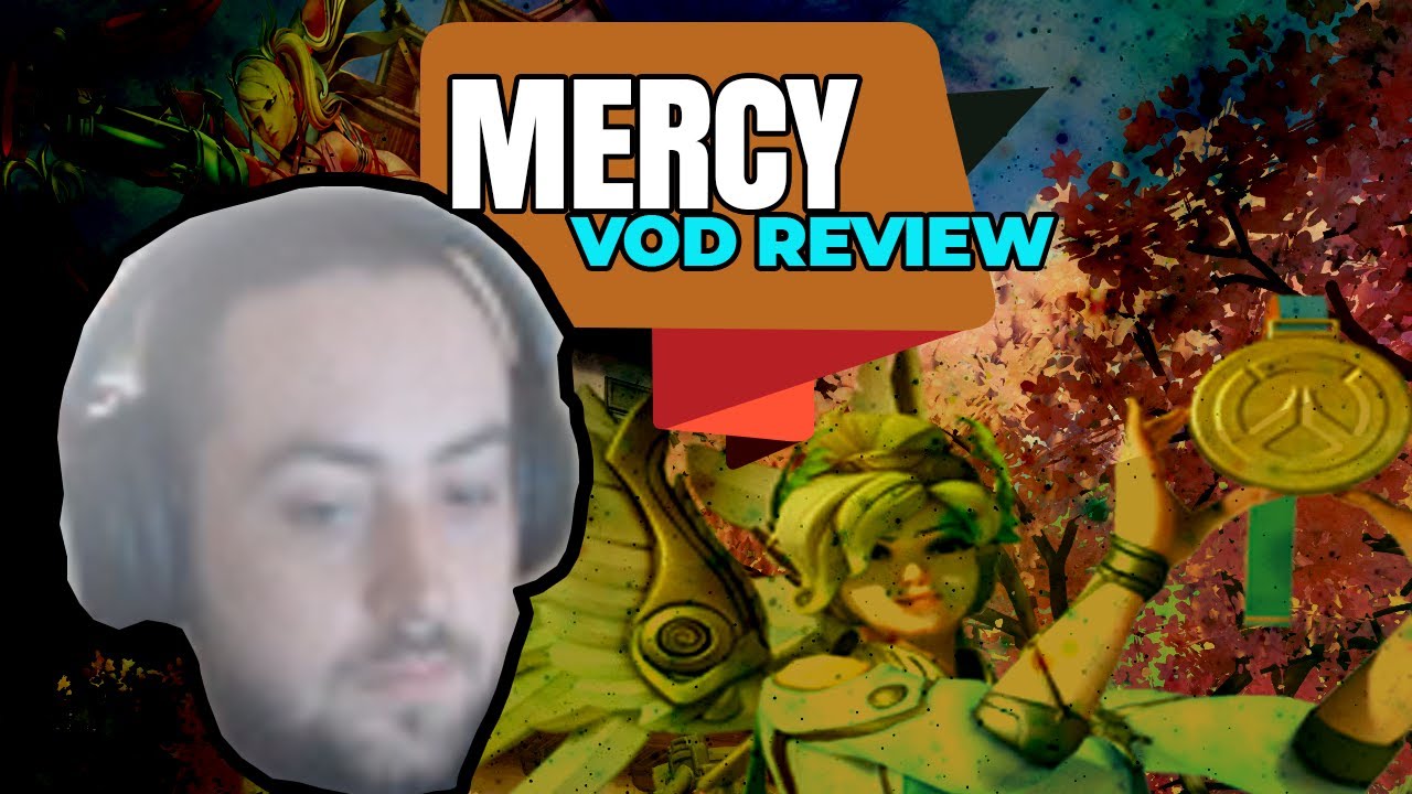 Could this be the riskiest Rez of all time? | Mercy Overwatch Gameplay ...