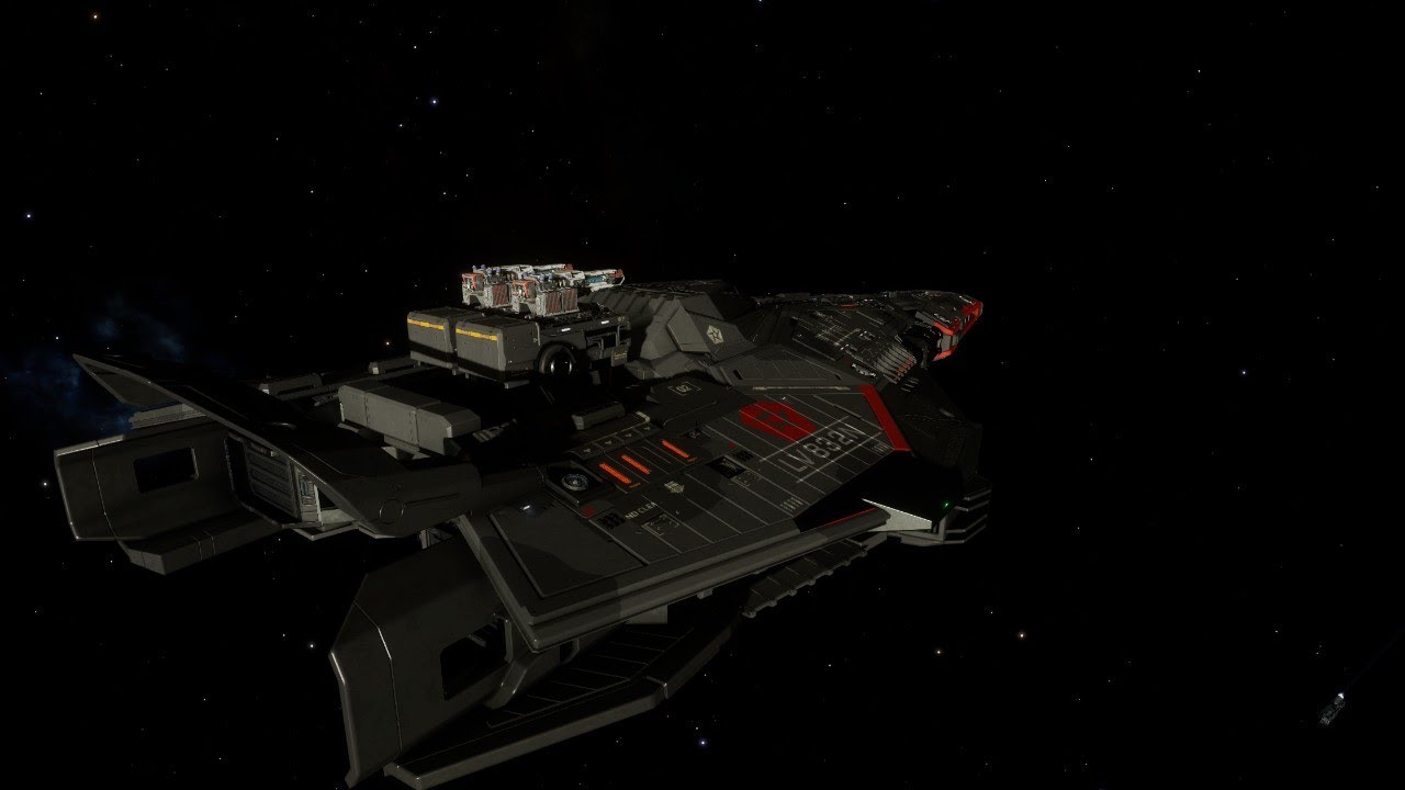 Mercenary Work in the Flying Fortress | Elite Dangerous : Odyssey - YouTube