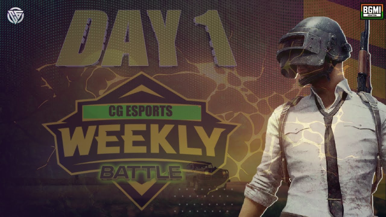 HINDI | CG WEEKLY BATTLE (9 & 10PM) | WEEK4 | DAY 1 | CG ESPORTS | CG ...