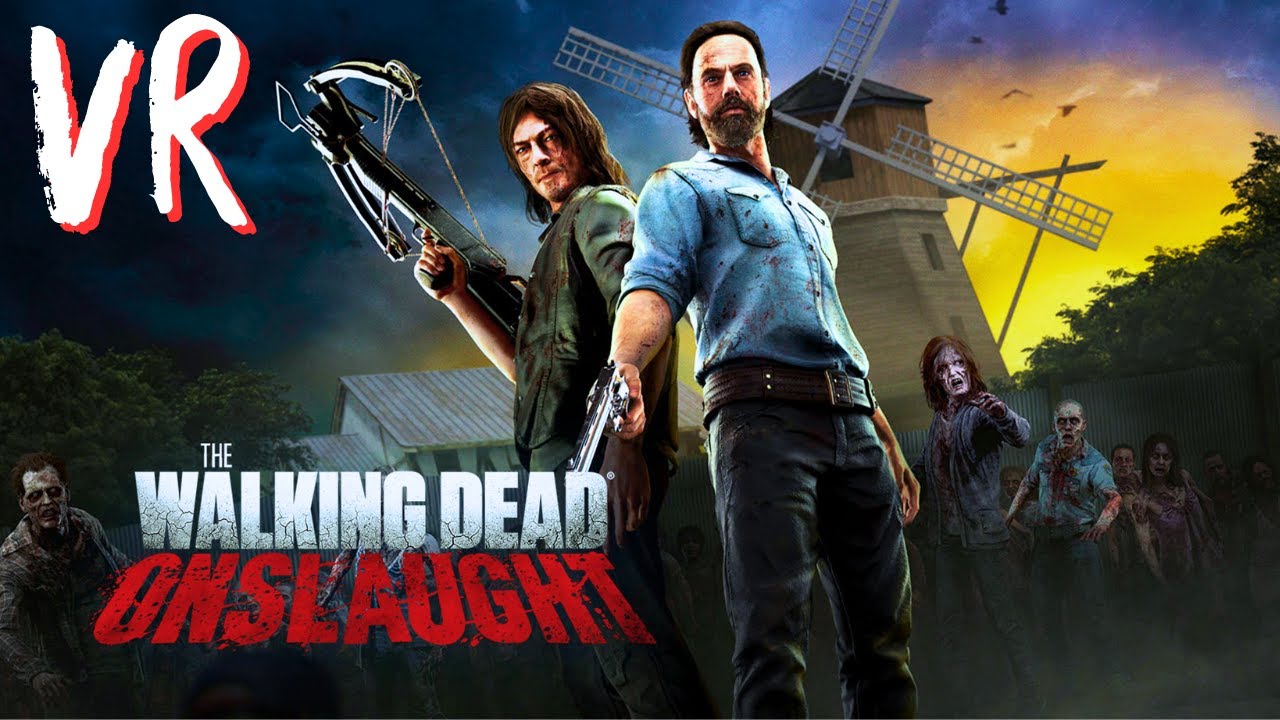 Entrei no Mundo de The Walking Dead | The Walking Dead Onslaught VR ...