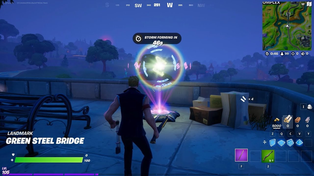 Use an Alien Hologram Pad at Weeping Woods or the Green Steel Bridge ...