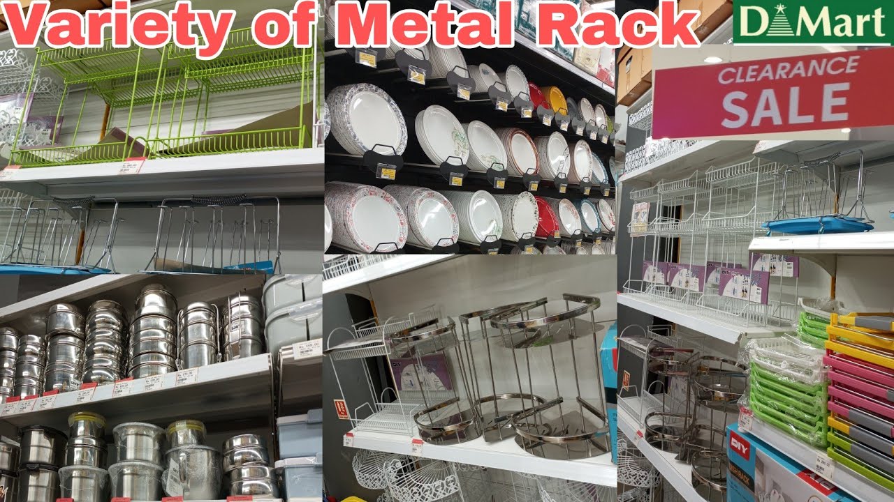 🛍D MART,D,I,Y, Store Today Offers Variety Of Corner Rack,Steel Cookware ...