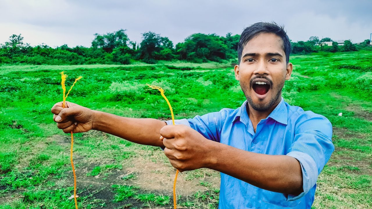 How To Cut Rope Using Only Hands ?सिर्फ हातों से काट दी रशि ! - YouTube