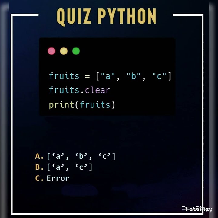 Python Test Quiz Python Pythoncode Machinelearning Blockchain Deeplearning Blockchain 