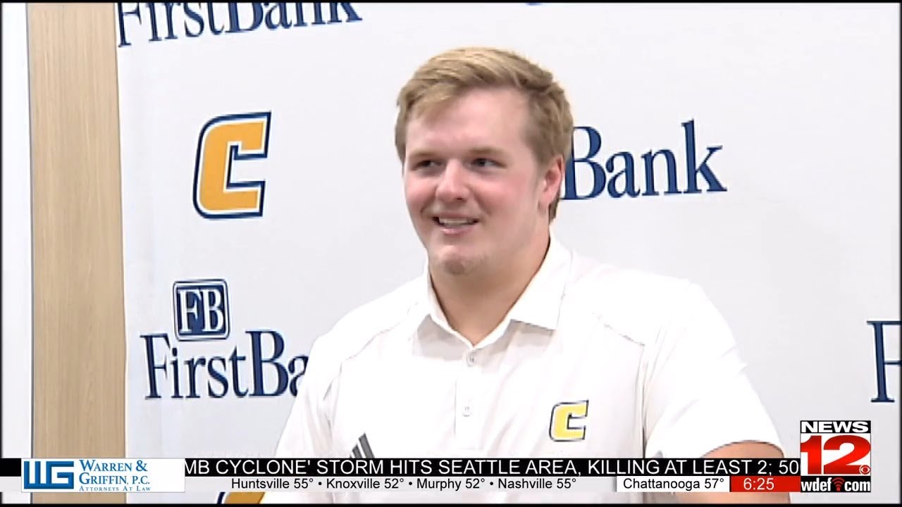 Mocs Bryce Goodner Gets Presidential Treatment - YouTube