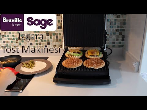 Breville Sage BGR200BSS Döküm Barbekü Izgara ve Tost Makinesi - İnceleme