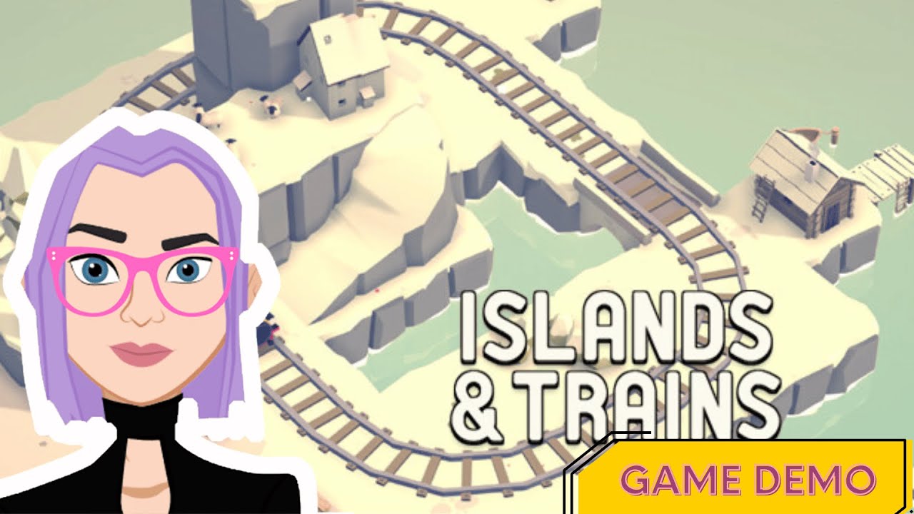 Townscaper and Dorfromantik inspired game - ISLANDS & TRAINS | Demo Playthrough - YouTube