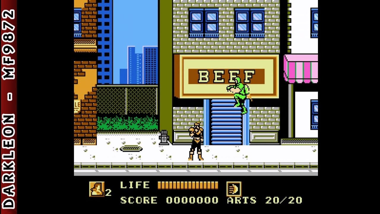 NES - Time Diver Avenger © 1994 Nitra - Gameplay - YouTube