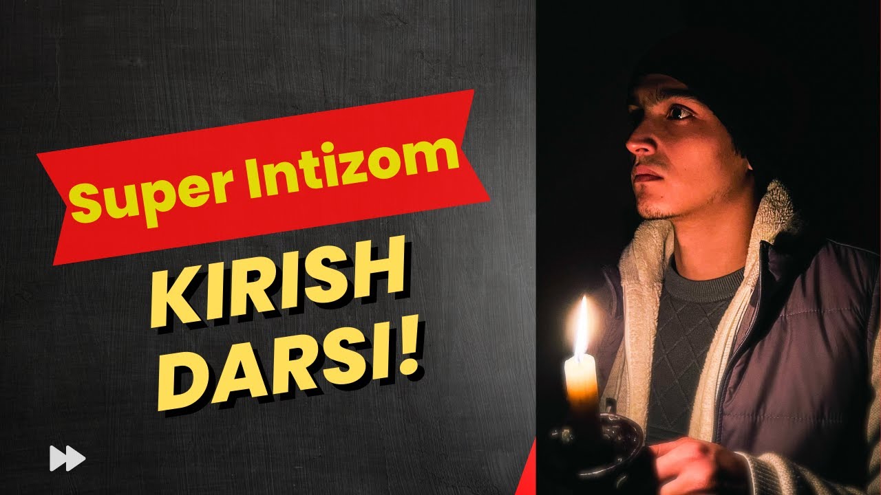 Super Intizom | Kirish darsi - YouTube