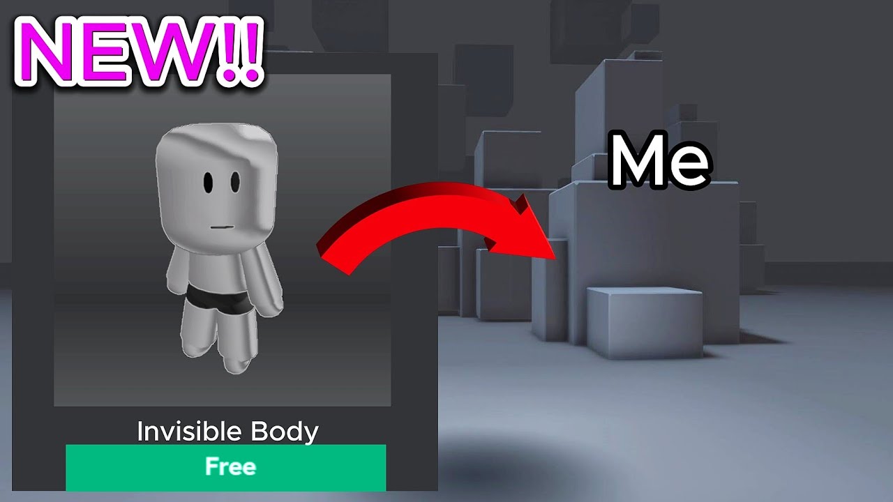 NEW!! SECRET WAY ON ROBLOX ON HOW TO BE INVISIBLE FOR FREE (NO HEADLESS ...