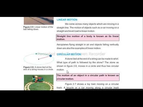 9th physics fedral board chapter 2 . Rest, Motion and its types - YouTube