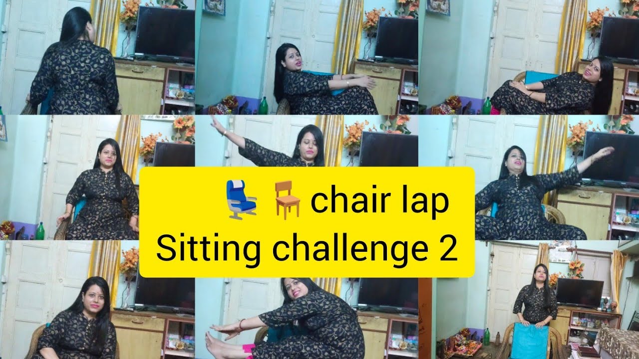 💺💺🪑🪑chair lap sitting challenge part 2#very interesting video#must ...
