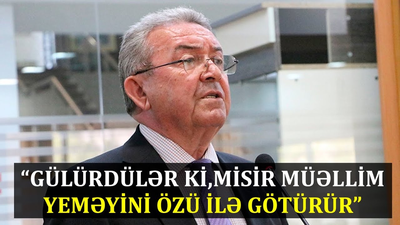 “Mənə gülürdülər ki, Misir müəllim yeməyini özü ilə götürür” - YouTube