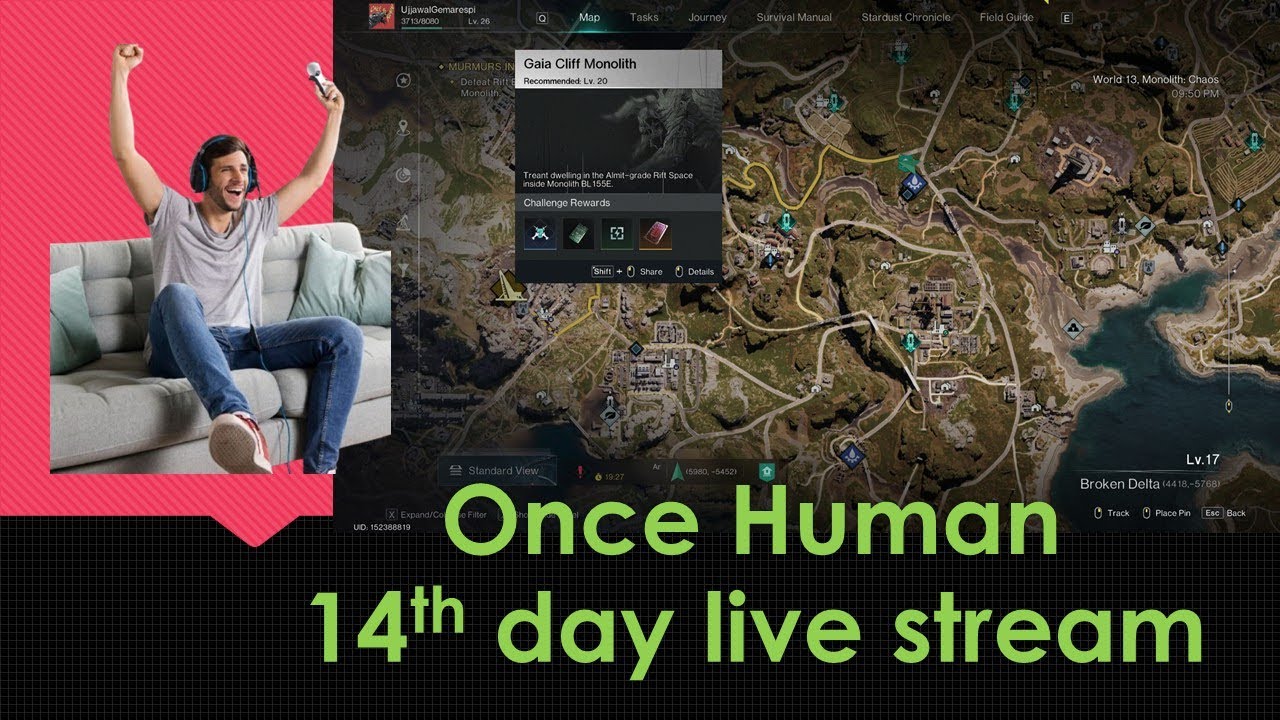 {Once Human} Live Stream 14th day - YouTube