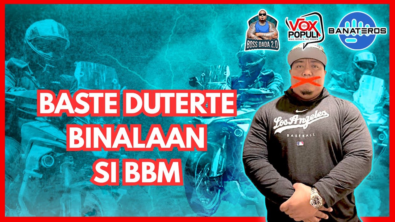 BASTE DUTERTE BINALAAN SI BBM - YouTube