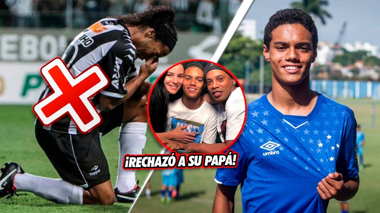 La INCREÍBLE HISTORIA del día que el HIJO de Ronaldinho NEGÓ A SU PADRE ...