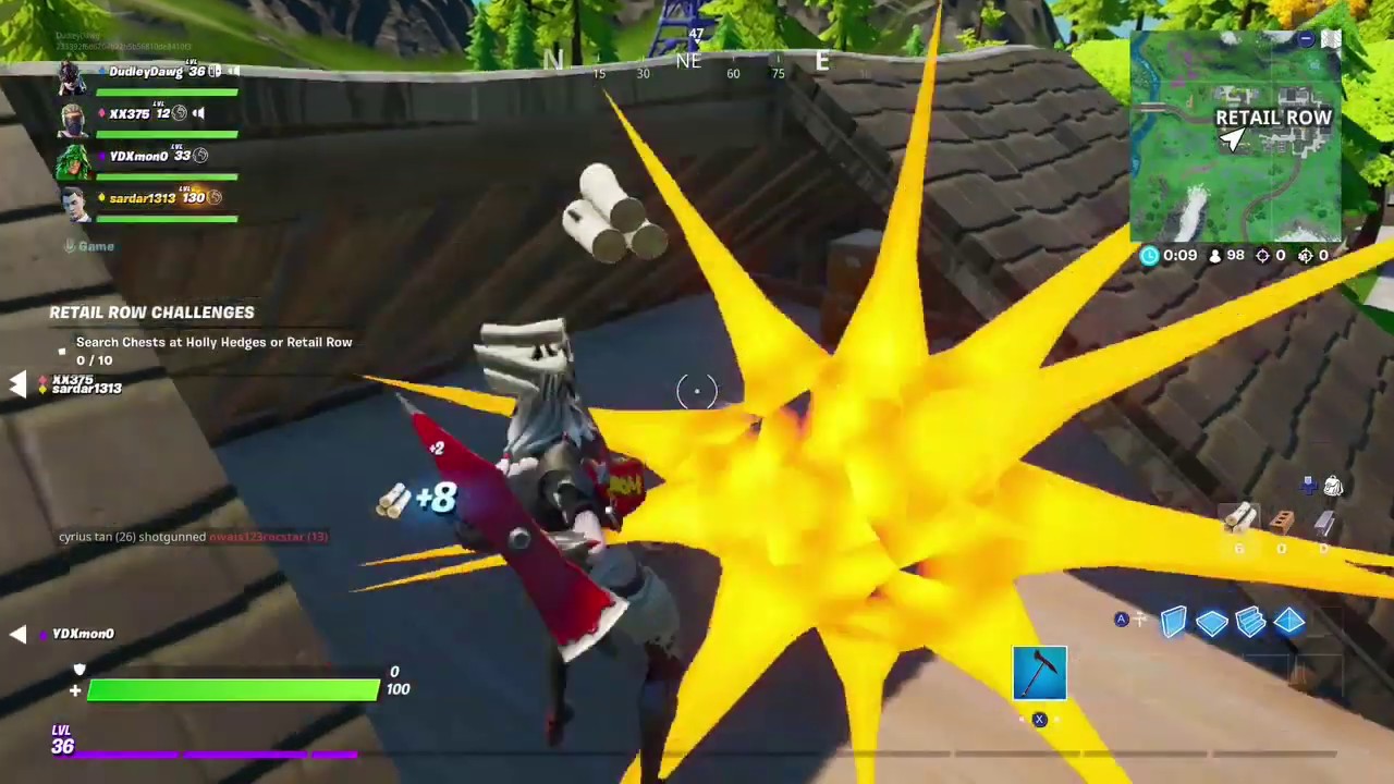 Fortnite - Surviving two 1v4 encounters and going on to win in squads ...