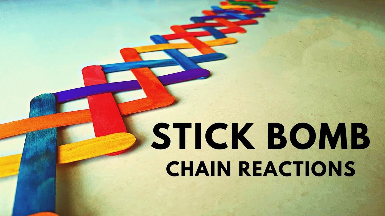 STICK BOMB CHAIN REACTIONS!!! - 720 Sticks - YouTube