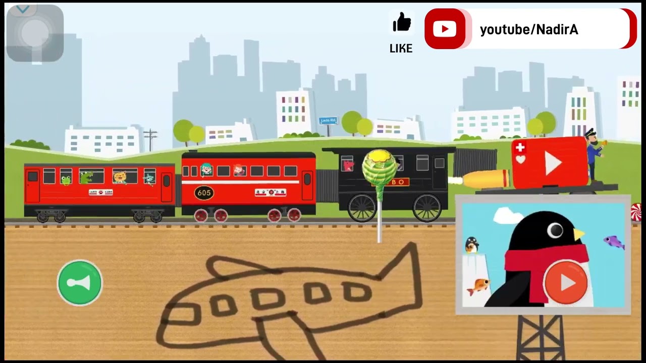Weird Train | Labo Brick Train Build Game #009 Part 02 | 'YOUTUBE ...