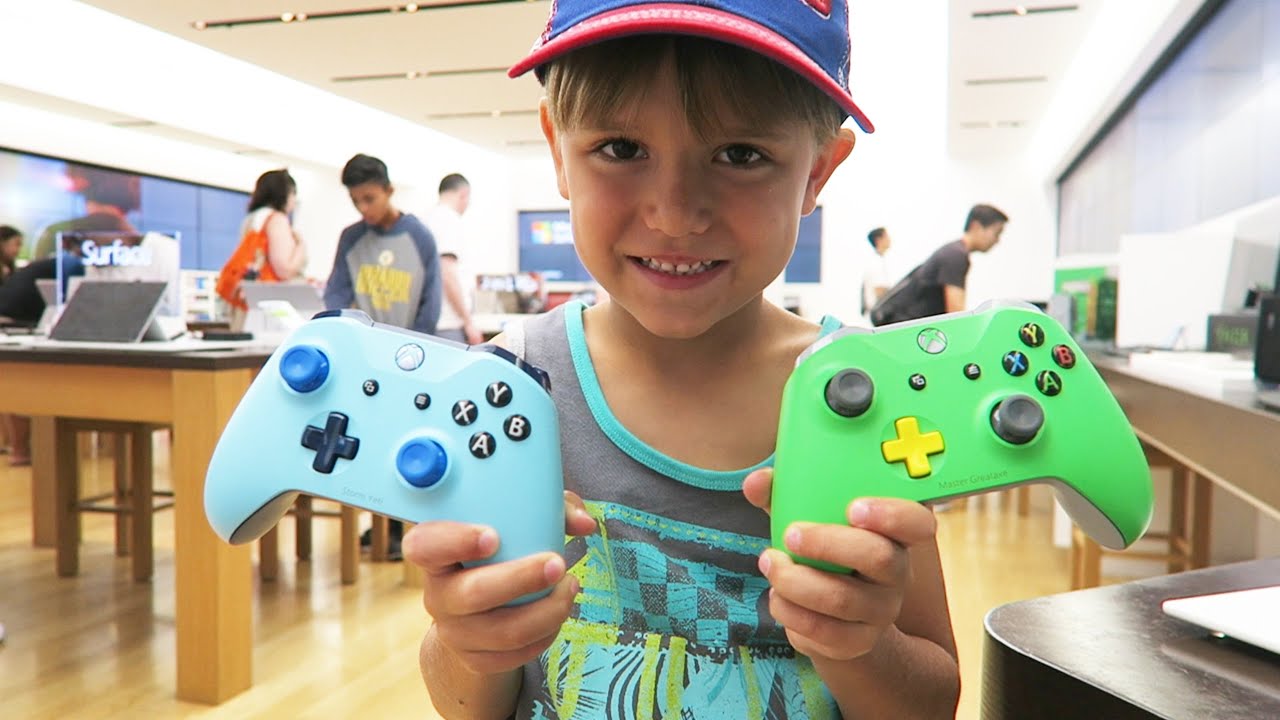 Lego Game Shopping - Apple Store and Microsoft Store Visit - YouTube